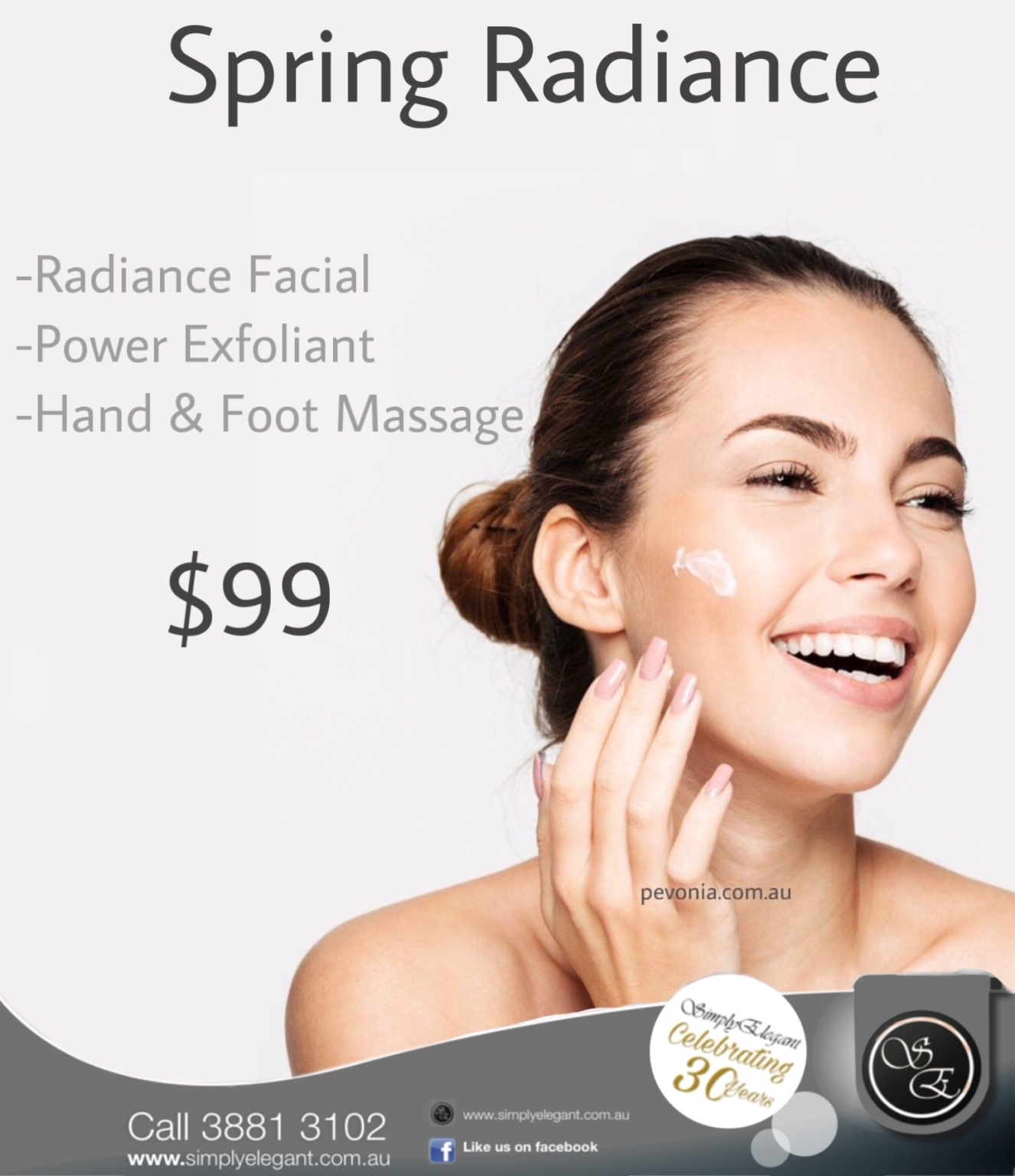 Spring Radiance Facial – Simply Elegant | Award Winning Beauty Salon